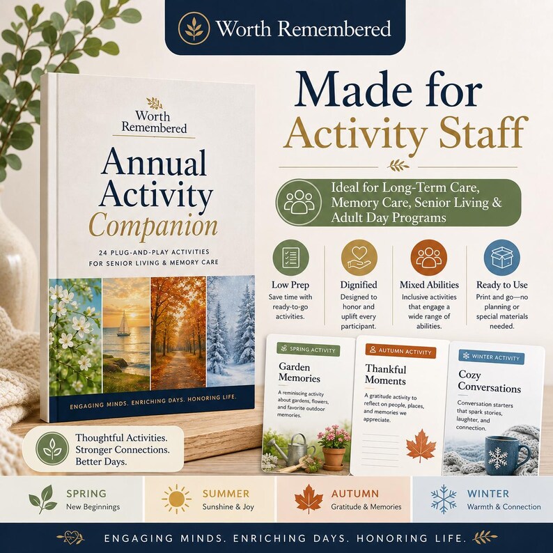 Recreation Therapy Activity Manual | Annual Activity Companion for ...