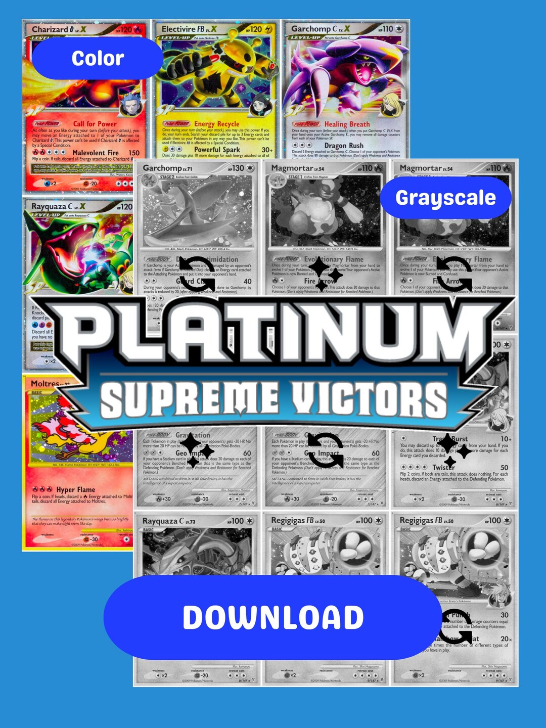 Platinum: Supreme Victors Printable Master and Complete Set Binder ...