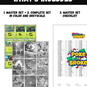 Scarlet & Violet: Surging Sparks Printable Master and Complete Set ...