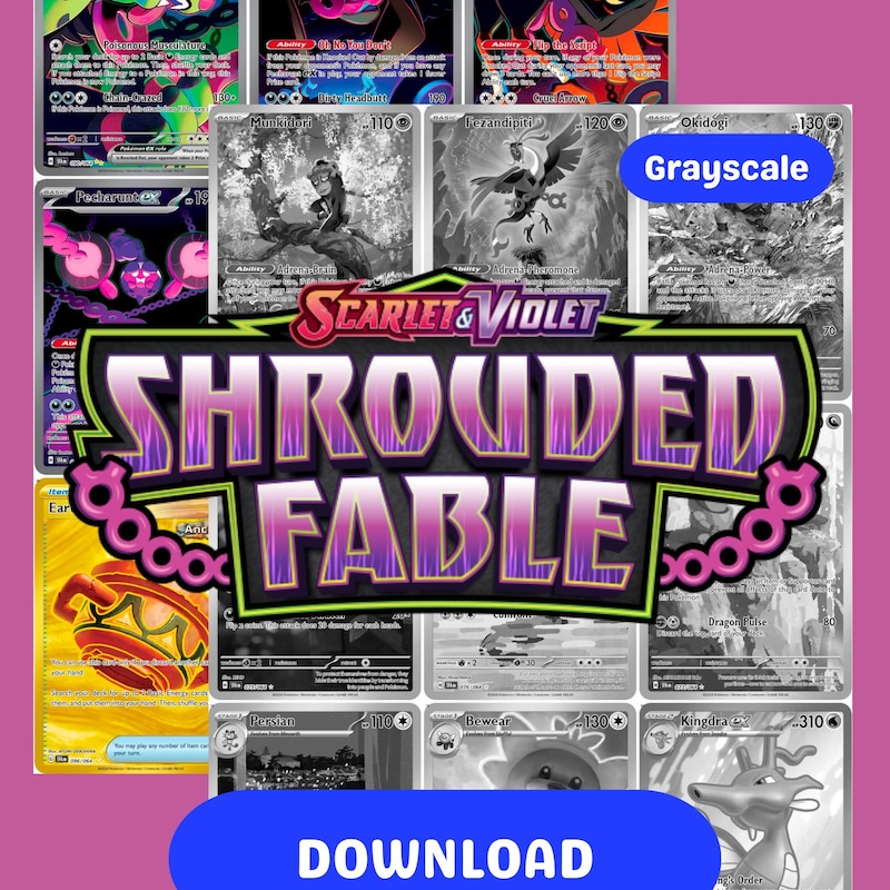 Shroud Fable Binder - Etsy