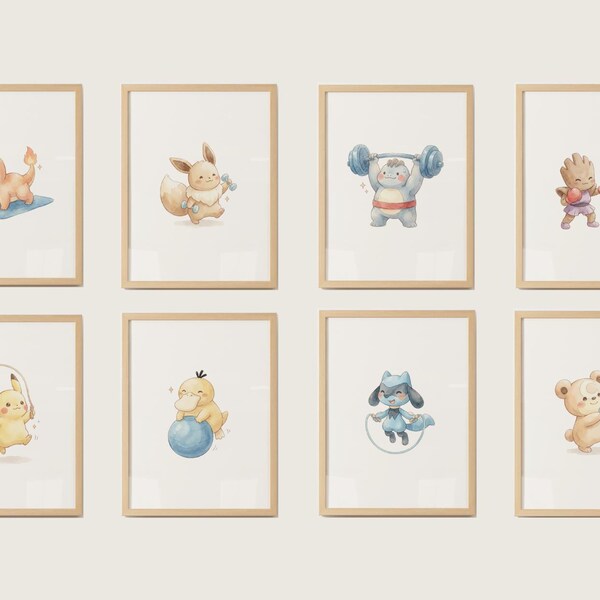 Cute Gym Wall Decor - Etsy