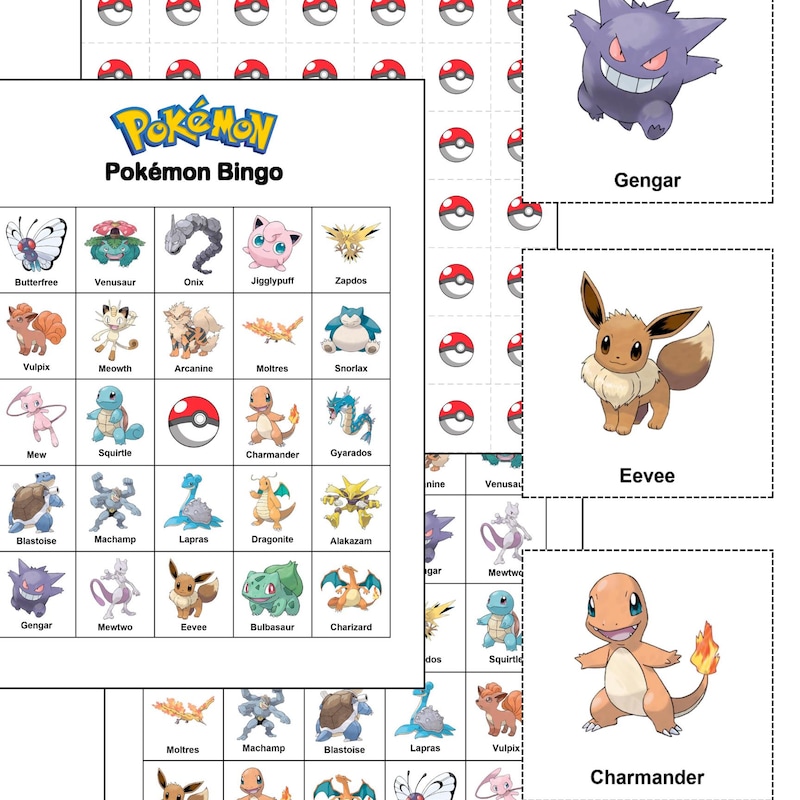 Craft Paper Bingo Cards - Etsy