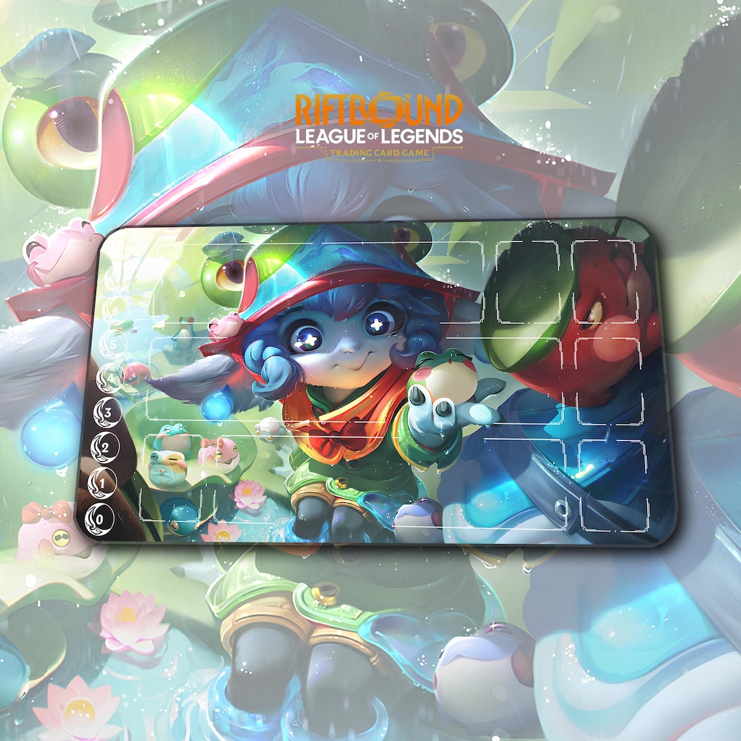Playmat – Tristana Rain Shepherd – Riftbound LOL TCG Game Mat 24x14 ...