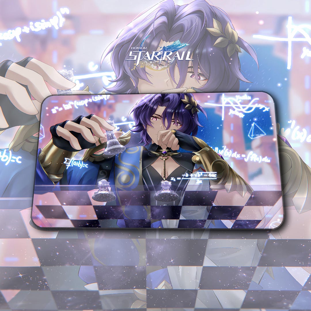 Honkai Star Rail – Veritas Ratio / Custom Playmat Gaming Desk, Otaku ...