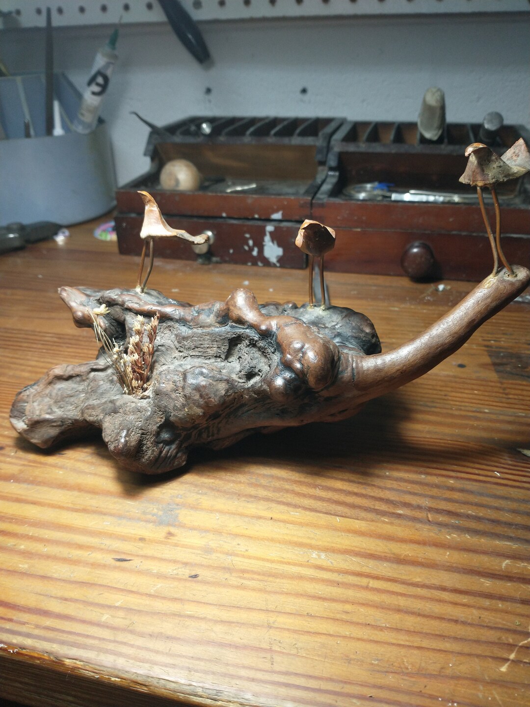 DRIFT WOOD/ ROOT Art Three Birds - Etsy