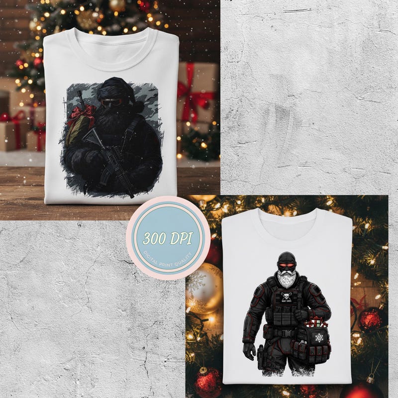 Tactical Santa - Etsy