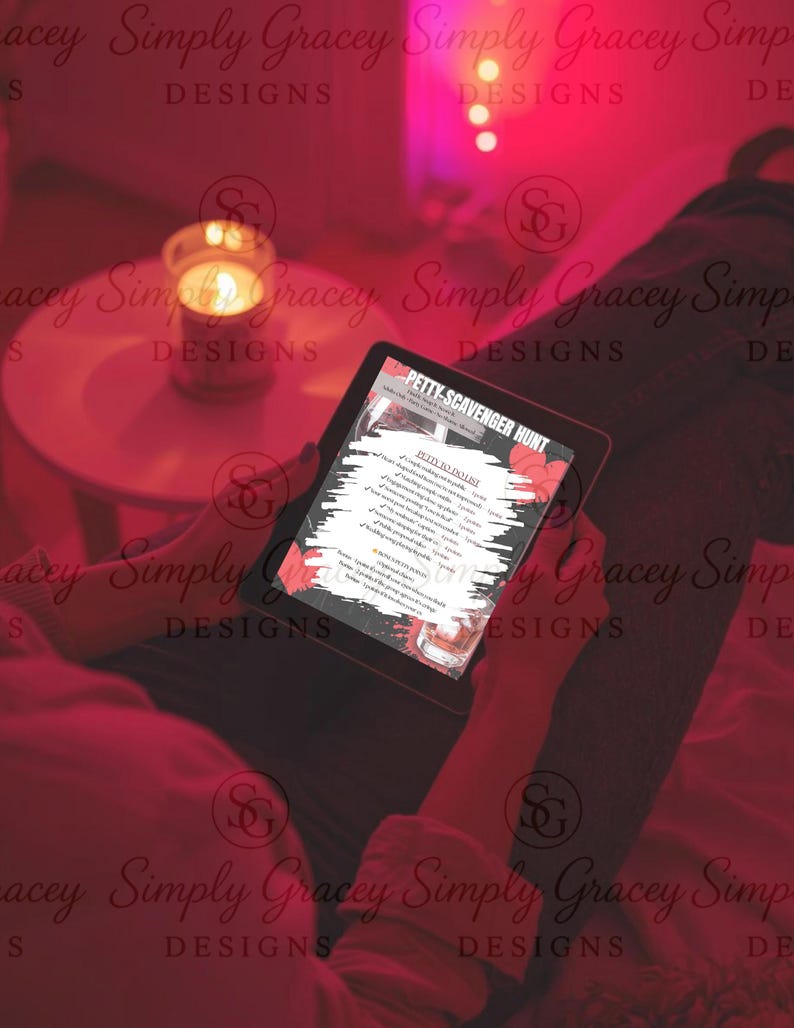 Petty Scavenger Hunt Game | Adults Only Party Game | Galentine’s Night ...