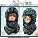 Instant Download PDF Crochet Pattern Schoodie Hat With - Etsy