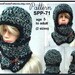 Instant Download PDF Crochet Pattern Schoodie Hat With - Etsy