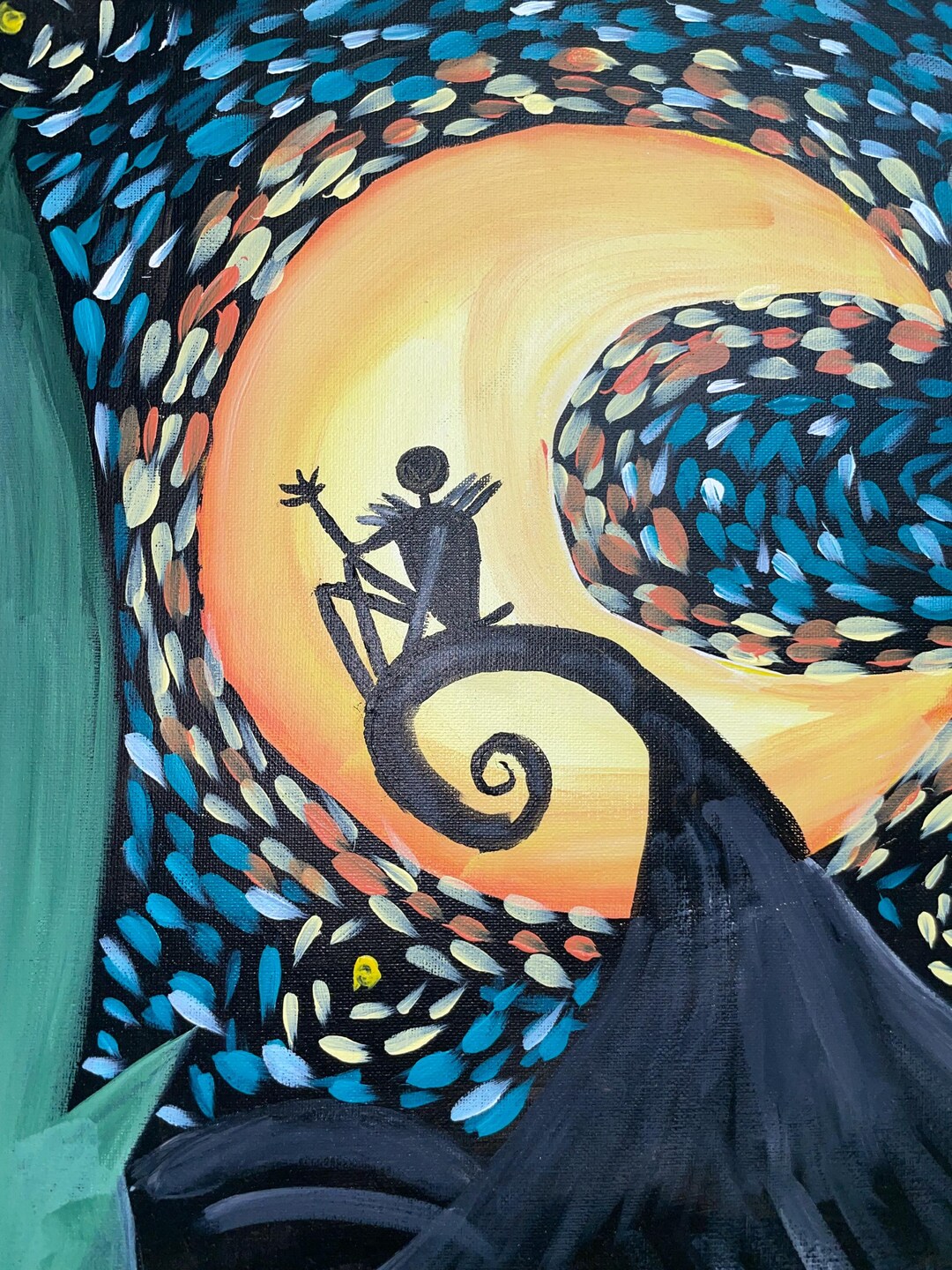 Jack Skellington Starry Night Painting – Nightmare Before Christmas X ...