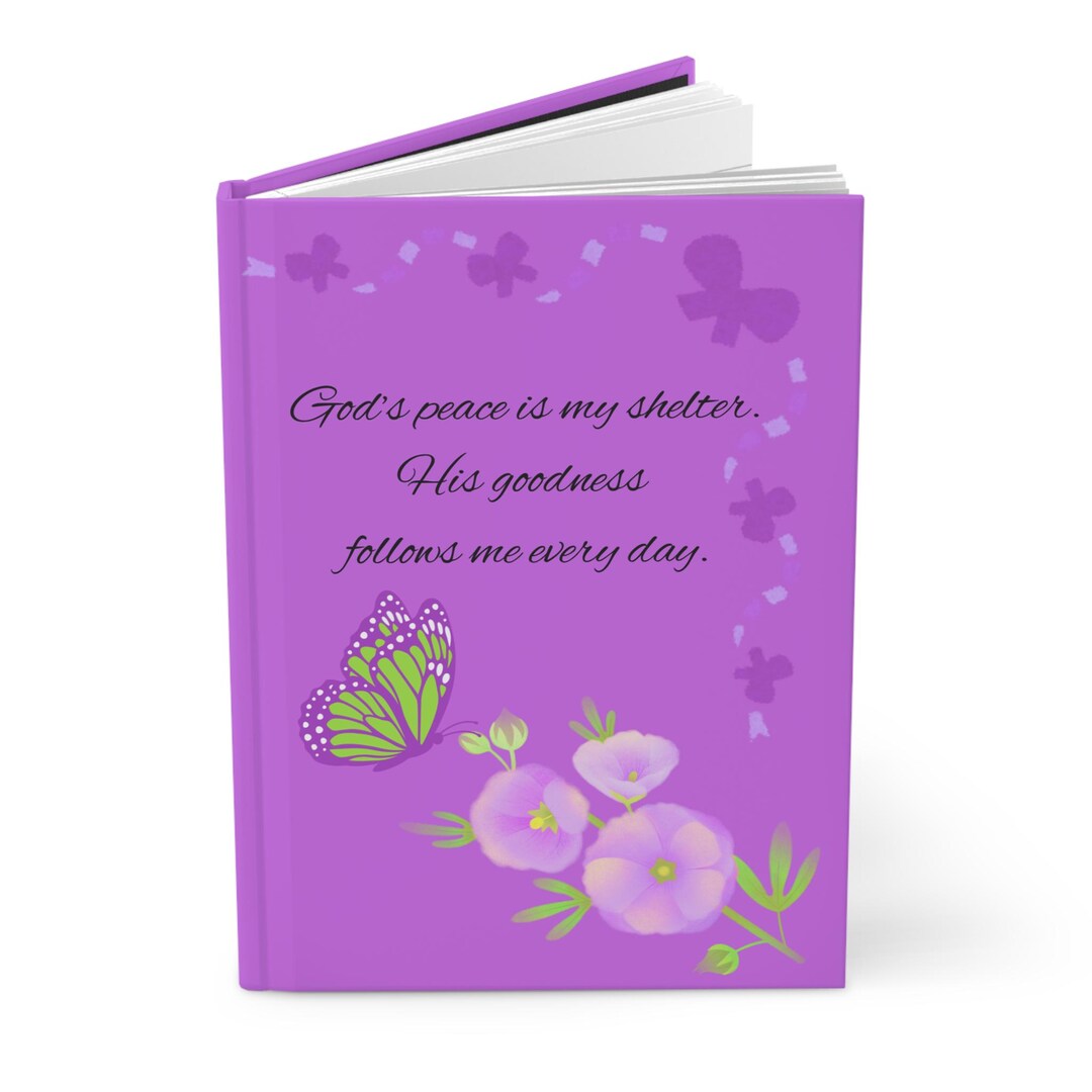 Christian Daily Affirmation Journal | God's Peace is My Shelter ...