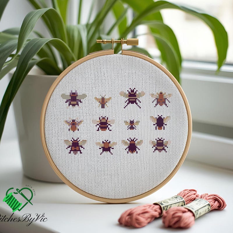 Insect Cross Stitch - Etsy