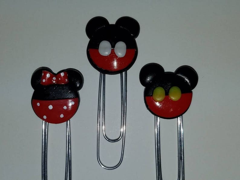 Mouse Themed Decorative Paper Clips - Etsy