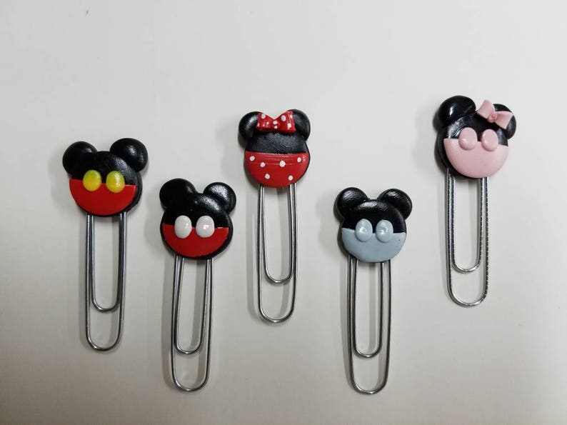 Mouse Themed Decorative Paper Clips - Etsy