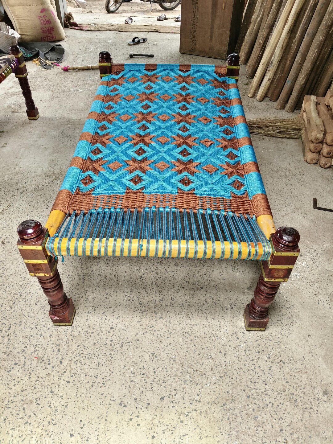 Traditional Charpai Bed - Etsy