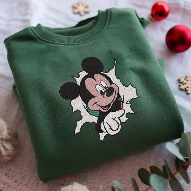 Mickey Mouse Embroidery Design | Digital File for Disney Fans | Fun ...