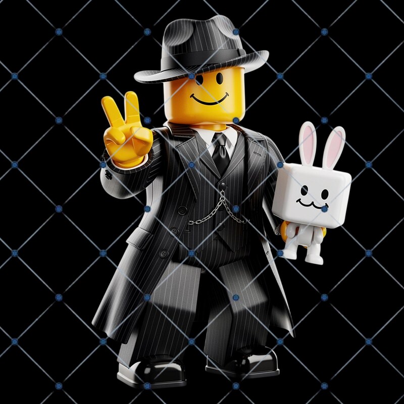 Mafioso Roblox Forsaken Fan Art - Etsy