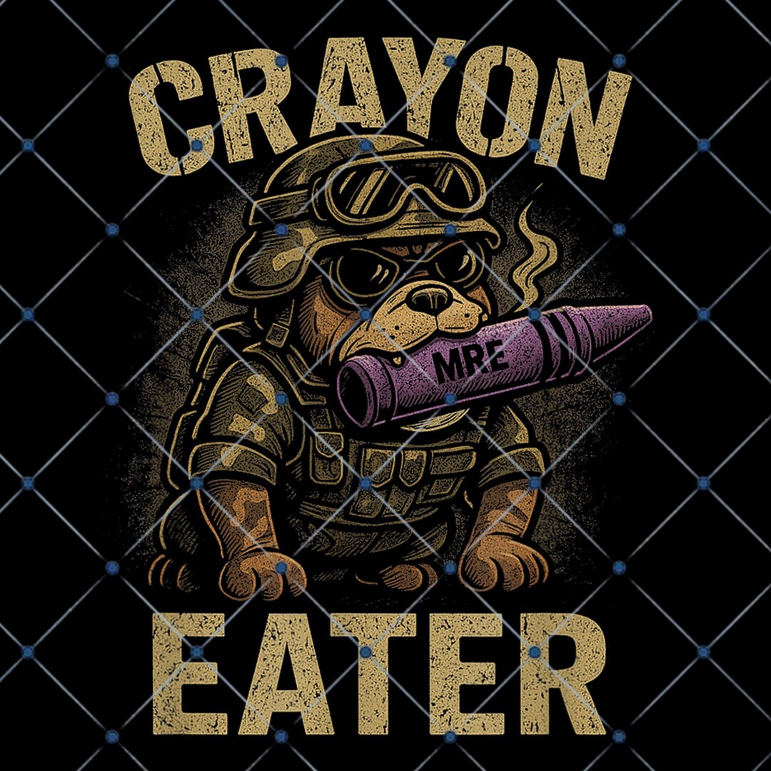 Crayon Eater Meme Png–proud Family Military Corps Graphic, Patriotic ...