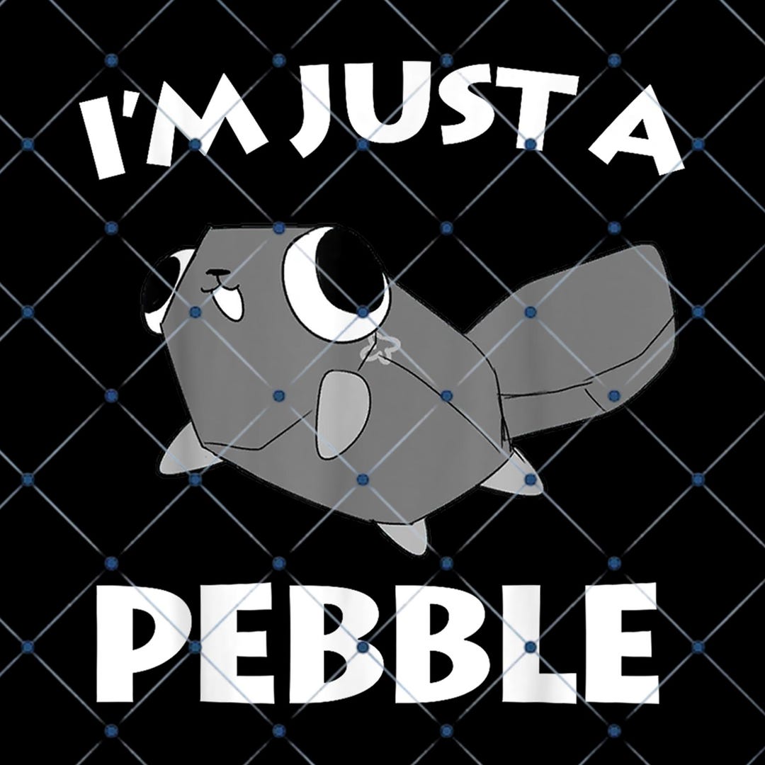 I’m Just a Pebble PNG, Cute Dandy’s World Kawaii Clipart, Funny ...