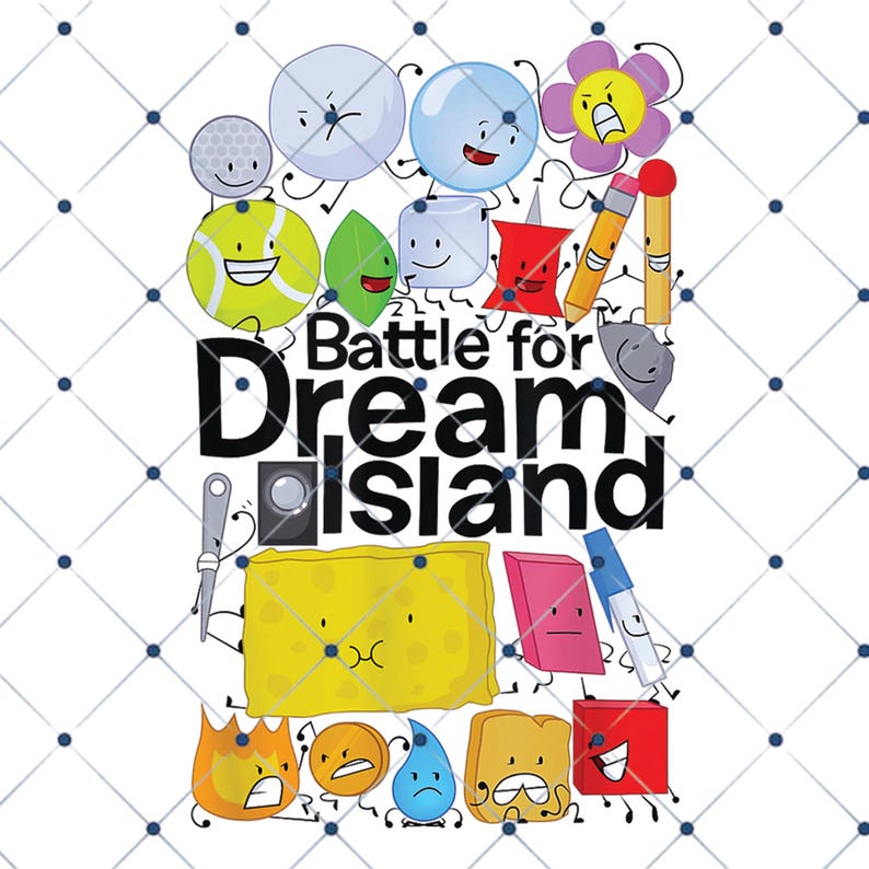 BFDI Characters PNG Clipart: Battle for Dream Island Fan Art (digital ...