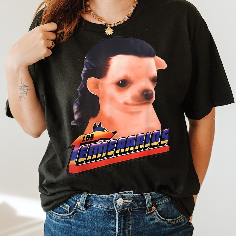 Los Temerarios Chihuahua Meme PNG | Retro Latino Design (digital ...