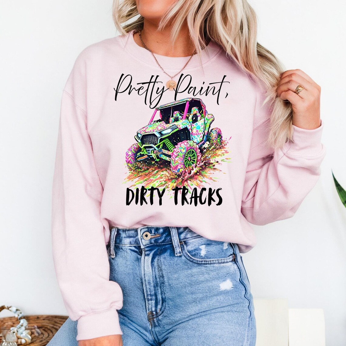 Pretty Paint Dirty Tracks PNG, Colorful UTV off Road, ATV Girl ...