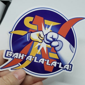 Big Hero Fist Bump Balalala Funny Sticker - Etsy