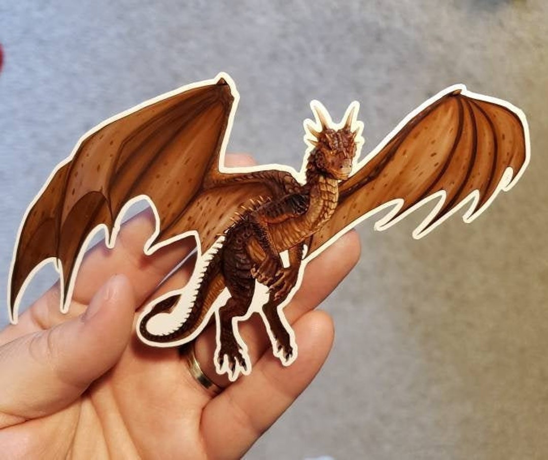 Dragonheart Draco Sean Connery Dragon Fan Art Realism Sticker - Etsy