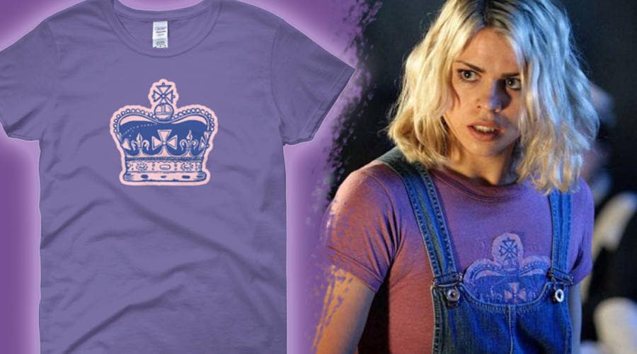 Rose Tyler Union Jack T Shirt