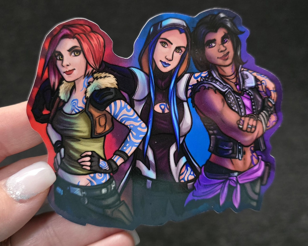 Borderlands Lilith Maya Amara Sirens Female Heroine Playable Characters ...