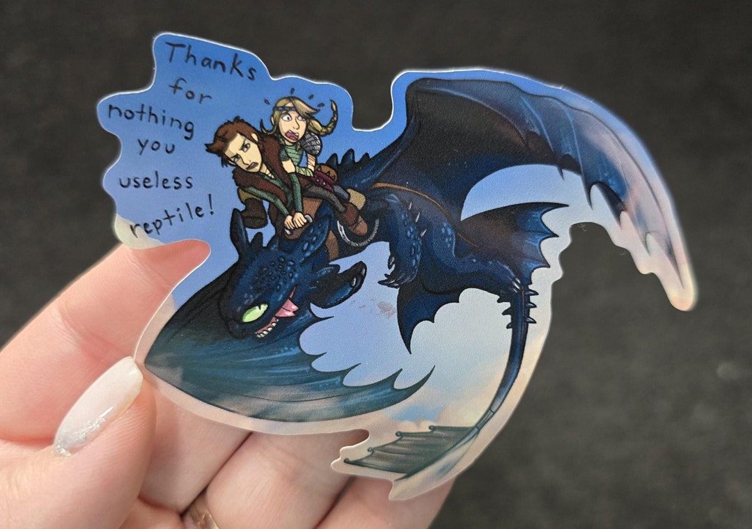 Useless Reptile Train Your Dragon Toothless Night Fury Crossover Dino ...