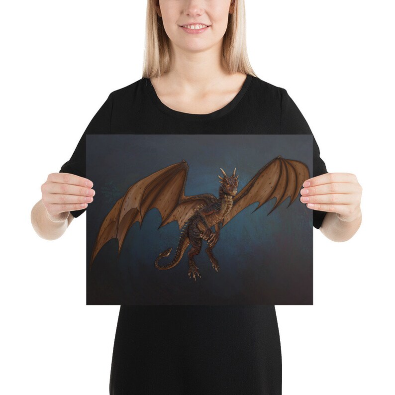 Dragonheart Draco Realistic Illustration Fan Art Prints and Posters - Etsy