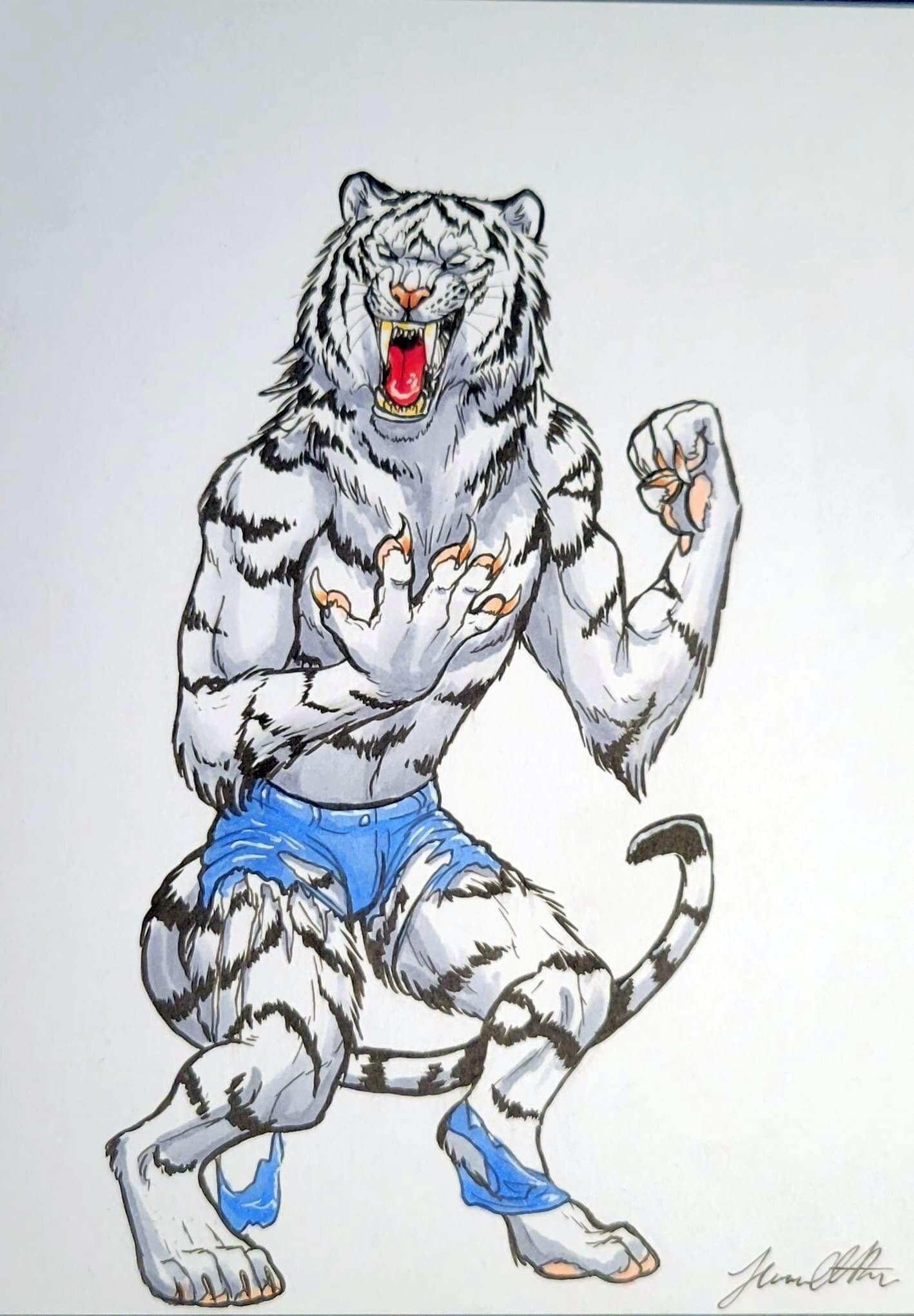 Weretiger Transformation