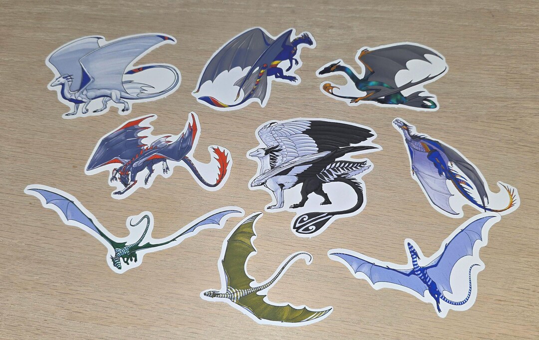 STICKER PACK -- Airline Livery Aviation Airplane Dragons Southwest Air ...