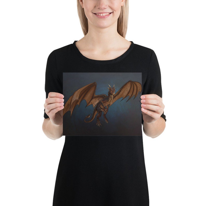 Dragonheart Draco Realistic Illustration Fan Art Prints and Posters - Etsy