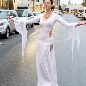 Priestess Dress, Medieval, Ceremonial, Perfomance, Dancewear, Soft ...