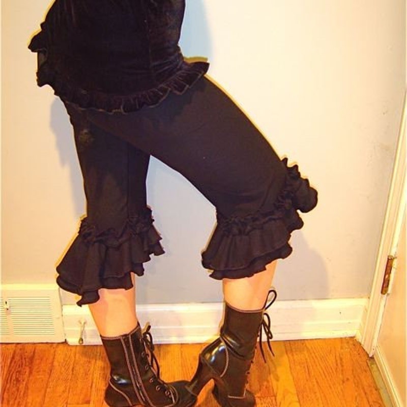 Womens Ruffle Pants - Etsy