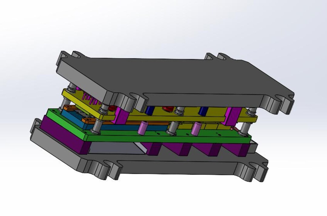 Progressive Die 3D Model | Sheet Metal Stamping Tool | Solidworks - Etsy