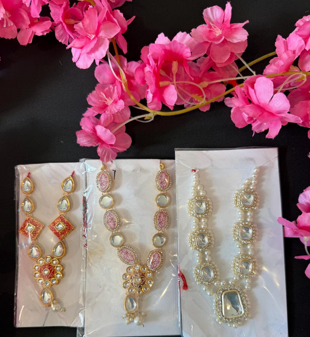 Hindu Deity Jewelry | Idol Ornaments for Krishna, Durga, Ganesh - Etsy