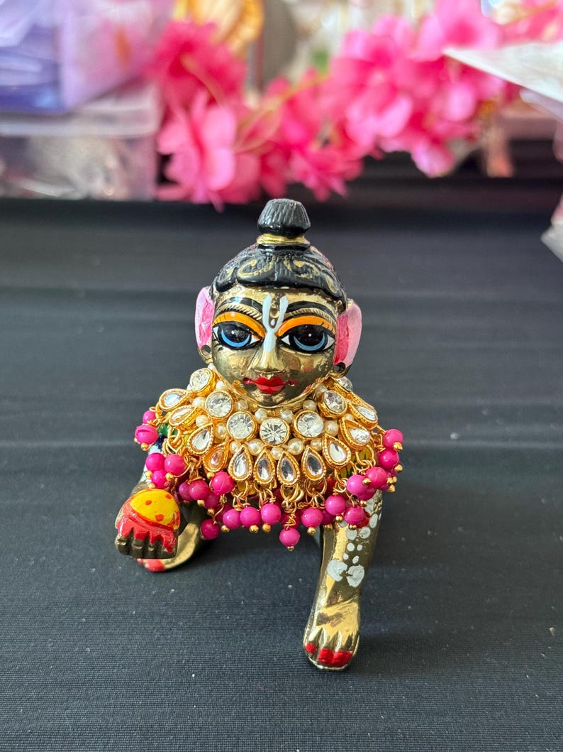 Hindu Deity Jewelry | Idol Ornaments for Krishna, Durga, Ganesh - Etsy