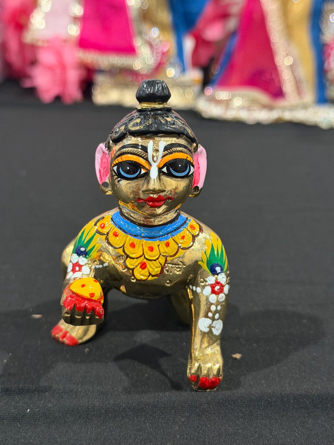 Idole Asthdhatu Laddu Gopal | Bébé Krishna, taille 4 - Etsy France