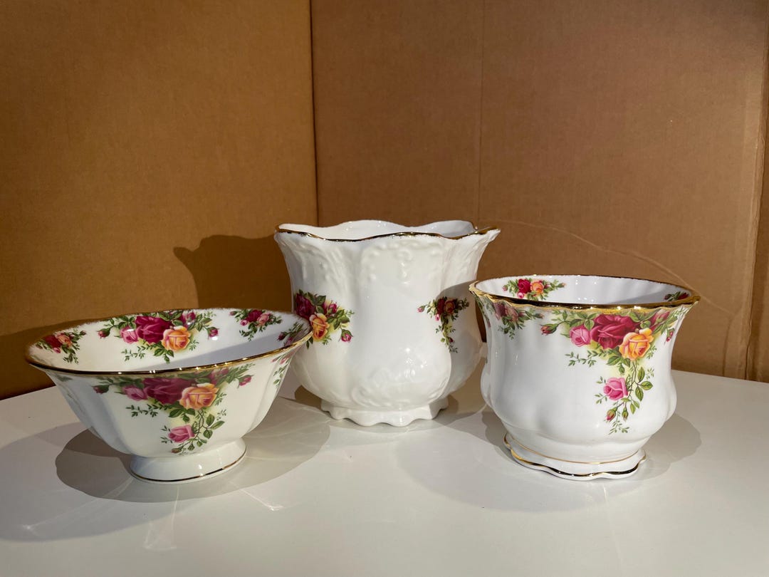 Old Country Roses Bowls & Potpourri Container - Etsy