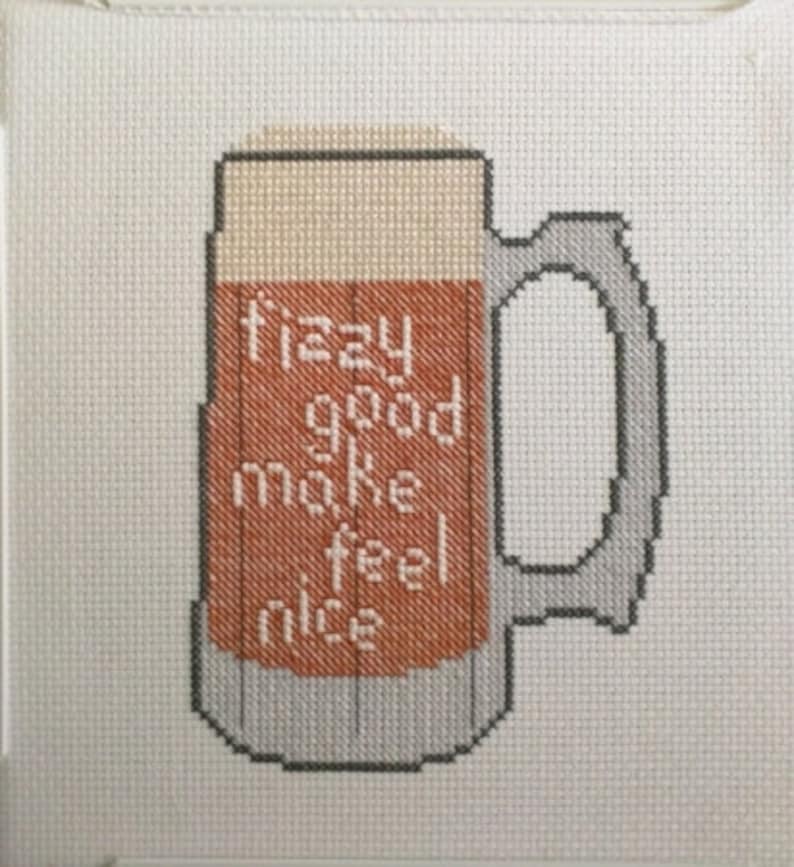 Beer Lovers Cross-stitch Pattern - Etsy