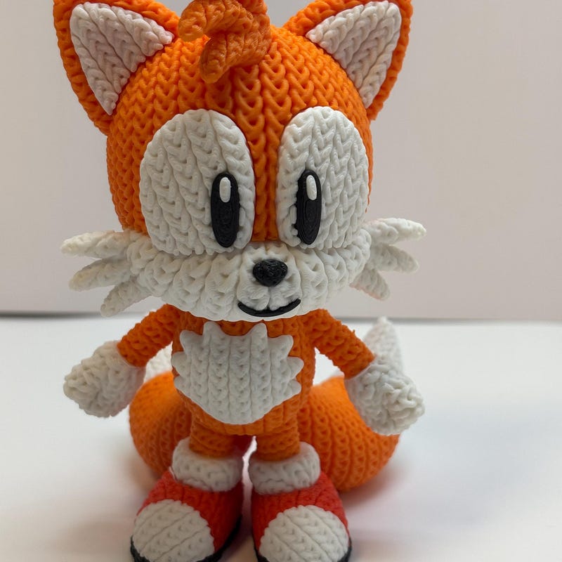 Sonic Tails Figurine - Etsy