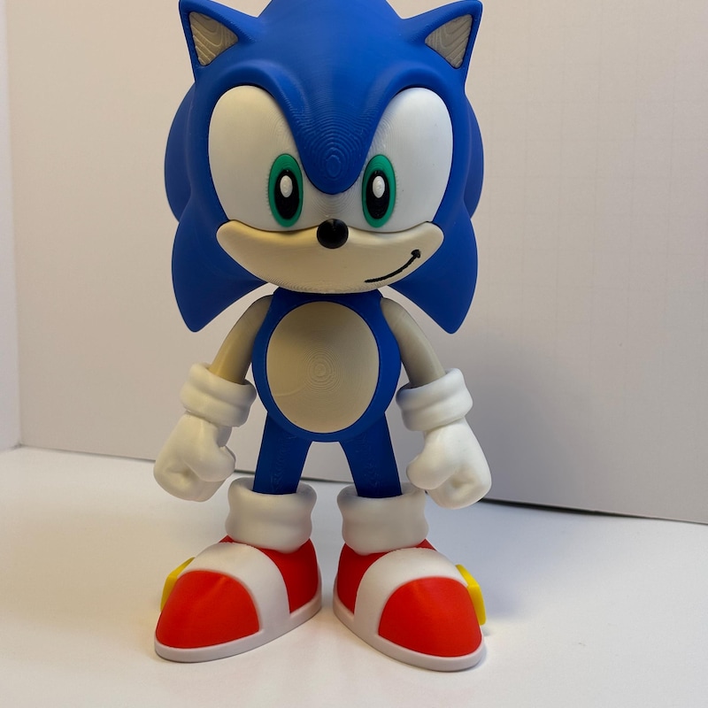 Sonic Plastic Toy - Etsy