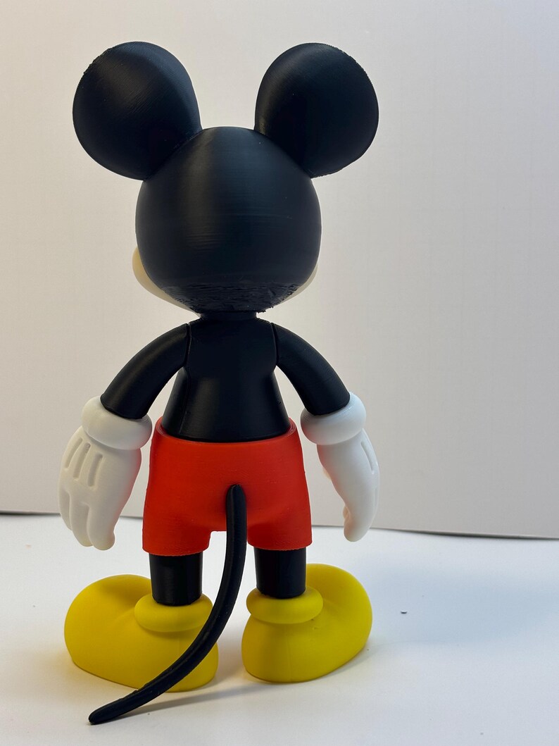 3D Printed Mickey Mouse - Etsy