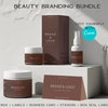 Custom Editable Beauty & Cosmetic Box + Labels Template Canva Bundle ...