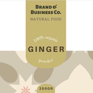 Custom Printable Spice Labels Canva Templates for Seasoning or Pantry ...