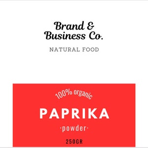 Printable Spices Labels,custom Canva Template for Spices or Pantry Jars ...