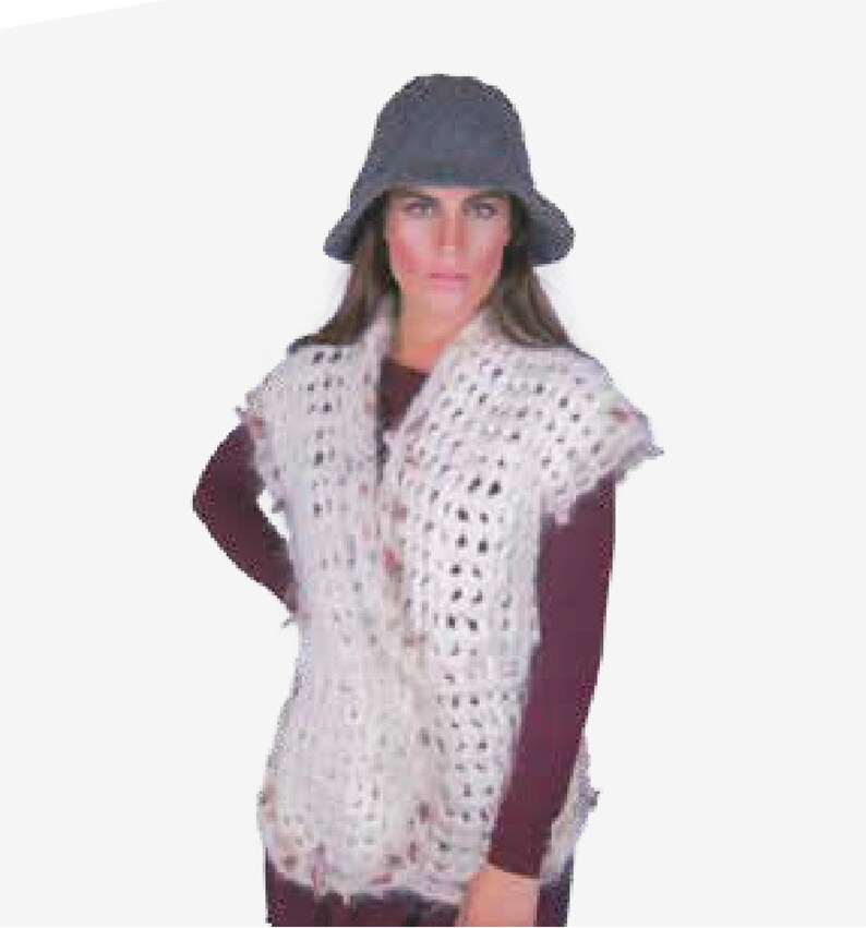 Hunter Vest - Pattern and Diagram by Laura Cepeda - Etsy Australia